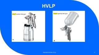 types of spray gun | PPTX