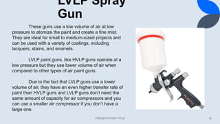 types of spray gun | PPTX