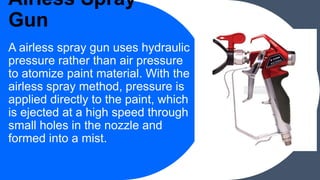 types of spray gun | PPTX