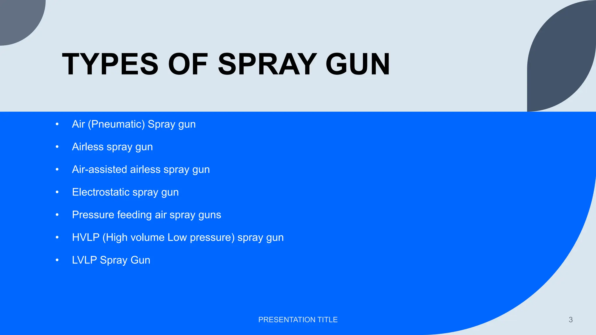 spray gun | PPTX