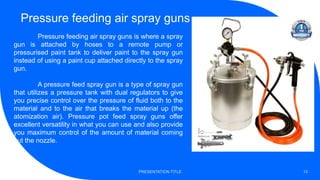 spray gun | PPTX