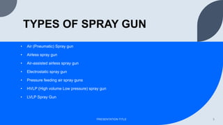 spray gun | PPTX