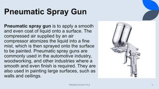 spray gun | PPTX