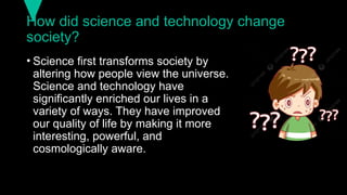 A Science and Technology Presentation | PPTX