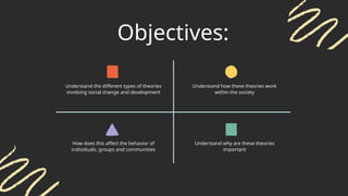 Social Change and its development theory | PPTX