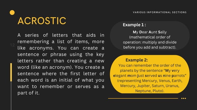 MNEMONIC TECHNIQUES USE IN MEMORIZATION/ | PDF | Digital Audio ...