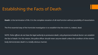 GROUP-2-FINAL-PRESENTATION.pptx Homicide investigation | PPTX