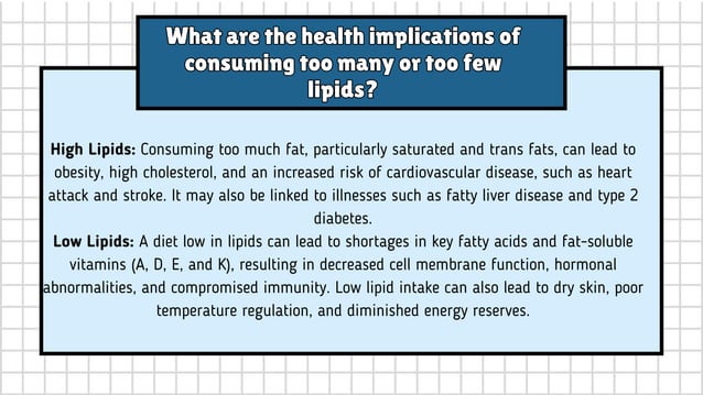 Physical Science Macromolecules _ Lipids | PPT