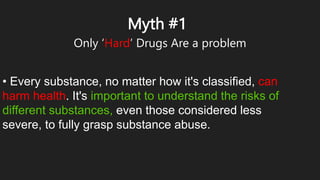 MAPEH-Correcting the myths about drug abuse | PPTX