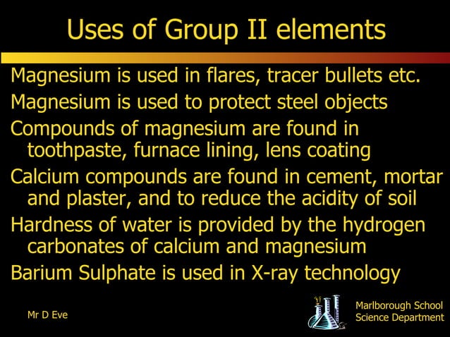 Group 2 Metals | PPT