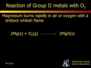 Group 2 Metals | PPT