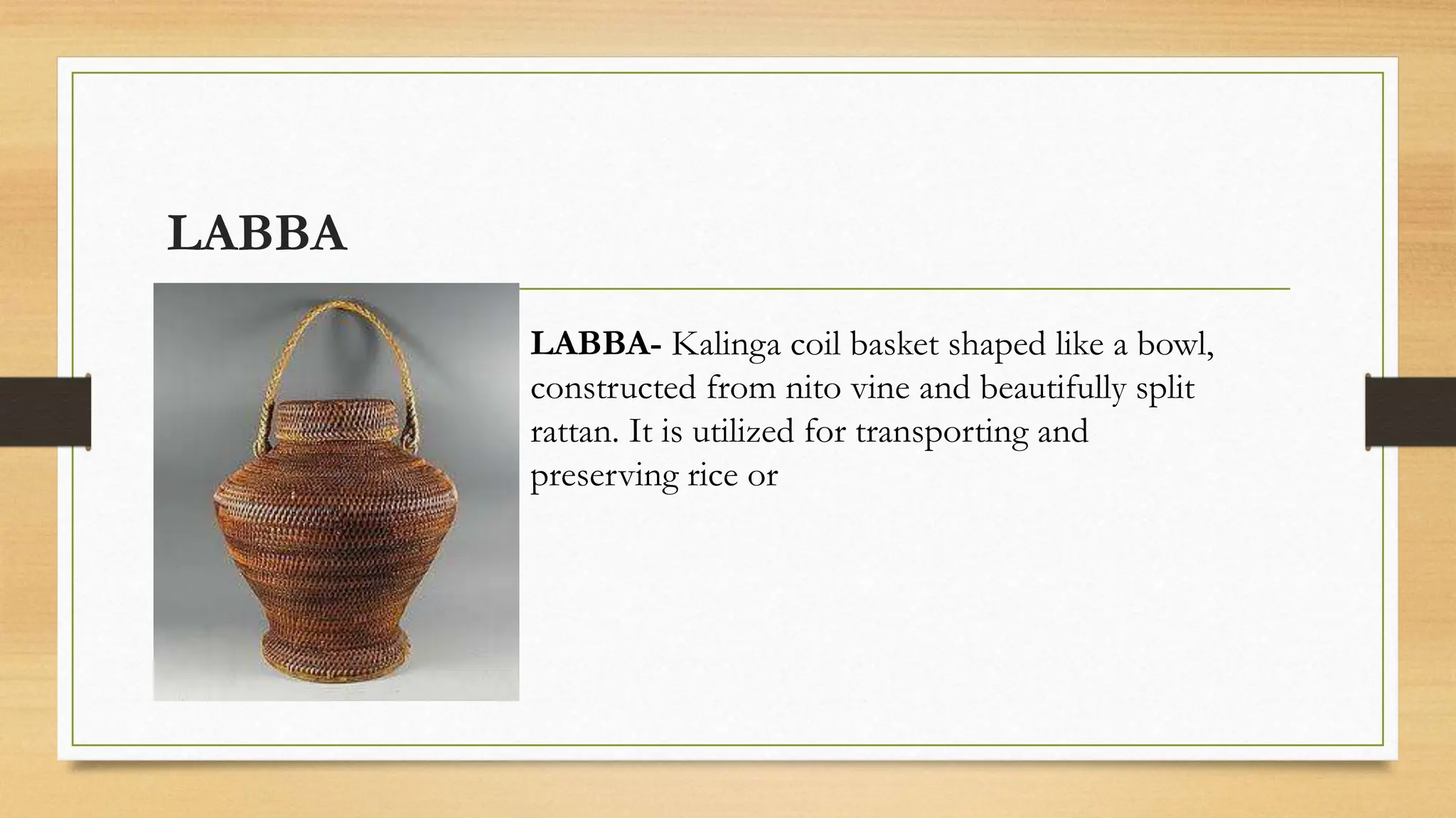 Indigenous crative crafts of ilocos region | PPTX