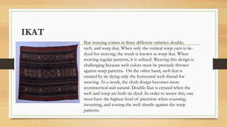 Indigenous crative crafts of ilocos region | PPTX