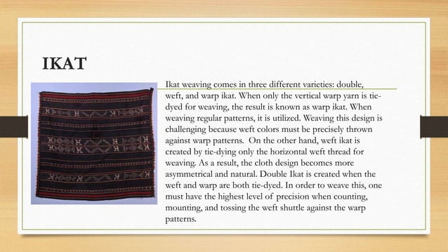 Indigenous crative crafts of ilocos region | PPTX | Needlework | Arts ...