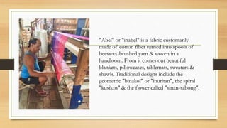 Indigenous crative crafts of ilocos region | PPTX