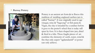 Indigenous crative crafts of ilocos region | PPTX | Needlework | Arts ...