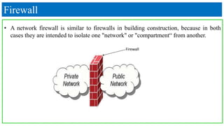 Cyber Security - Firewall and Packet Filters | PPTX