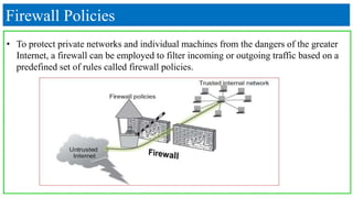 Cyber Security - Firewall and Packet Filters | PPTX