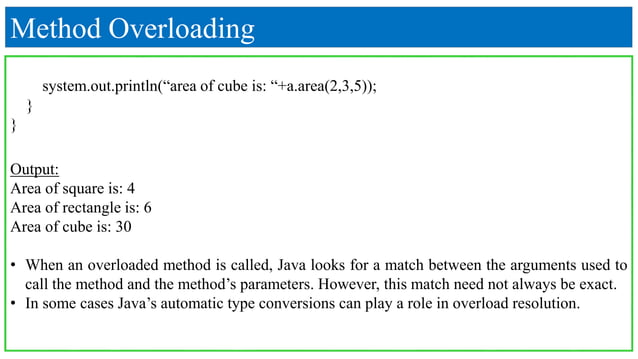 Classes Objects And Method Object Oriented Programming With Java
