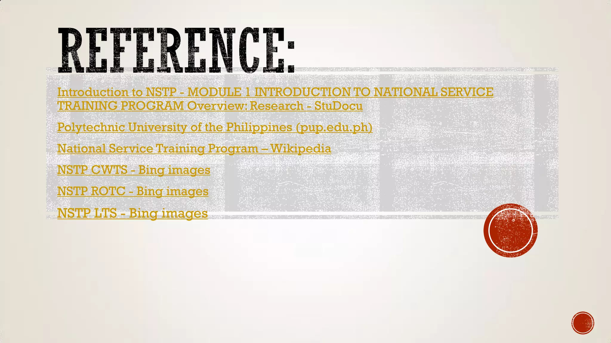 PUP NSTP MISSION AND VISION | PDF