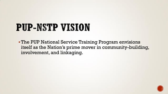 PUP NSTP MISSION AND VISION | PDF | Education