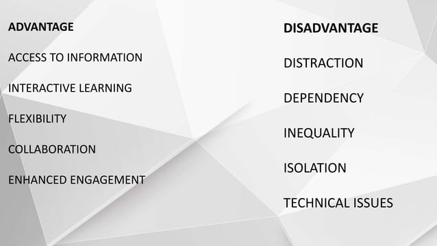 Technology for Teaching and Lerning 1...... | PPT