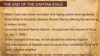 Exile, Trial, Execution and Martydom Life and Works of Rizal Topic 3 ...