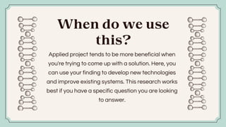 Applied Project Lesson in Applying to our Daily Lives | PPT