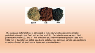 Chemistry of Soil. Layer composition factors etc | PDF