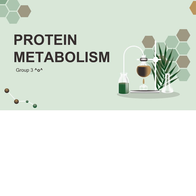 Biochemistry protein metabolism (1).pptx | Chemistry | Science