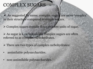 Group 3 sugars | PPTX