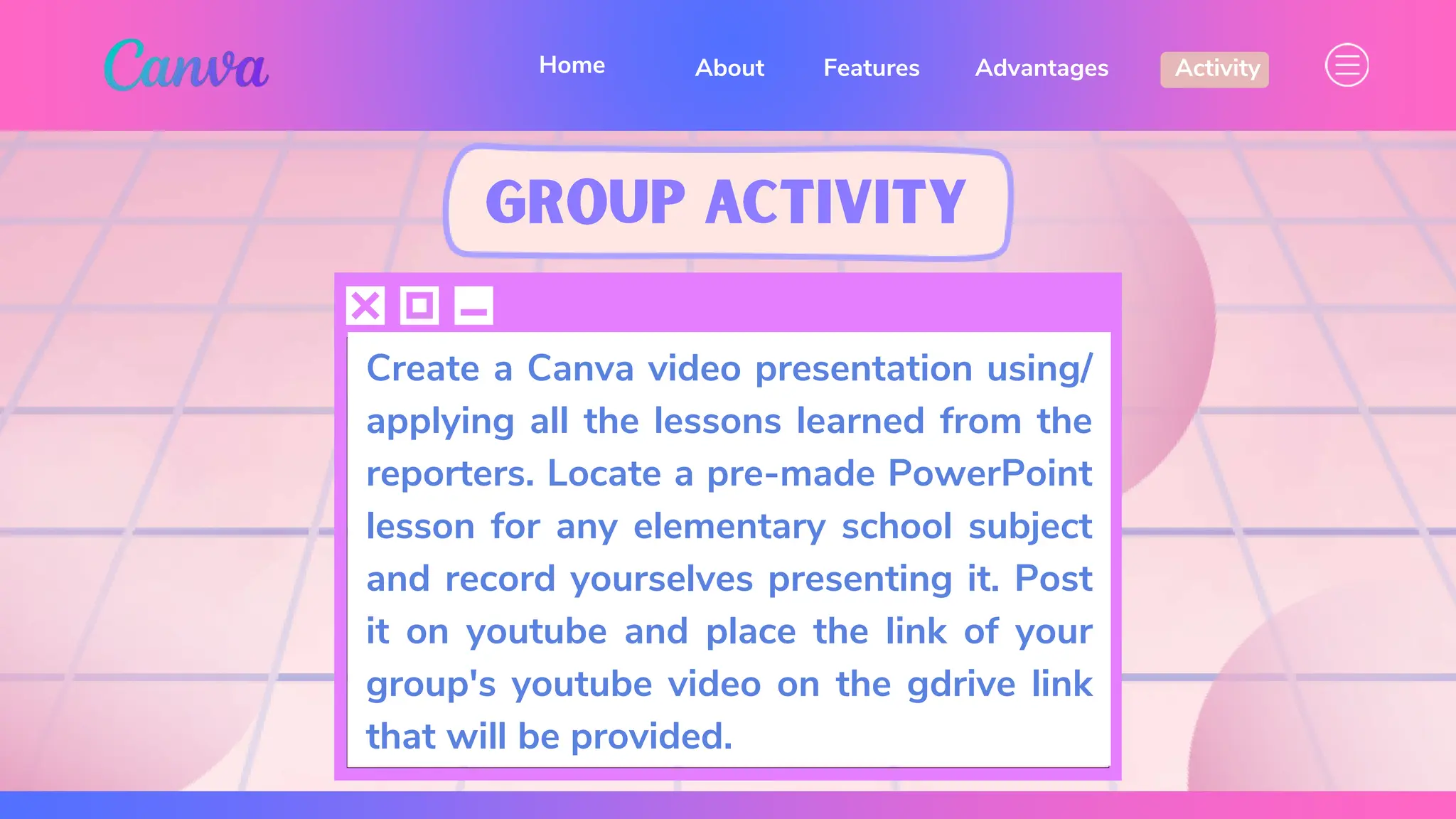 Group-3-TLE all about canva and it's features | PPTX