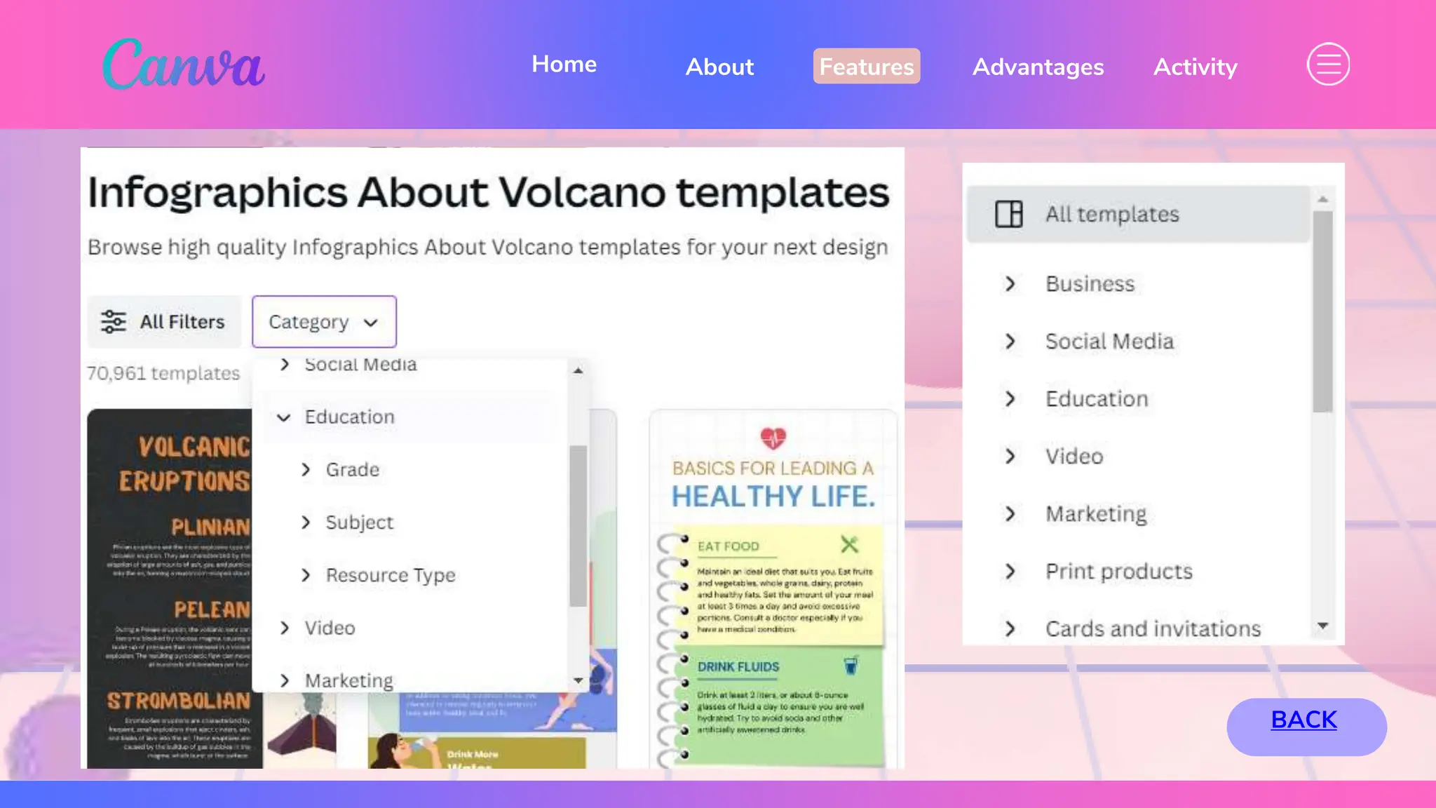 Group-3-TLE all about canva and it's features | PPTX