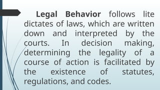 Ethics principle and legal business practices | PPTX