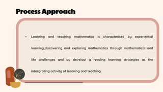 Approach methods and techniques in teaching mathematics to intermediate ...