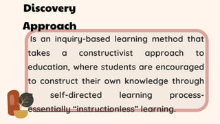 Approach methods and techniques in teaching mathematics to intermediate ...
