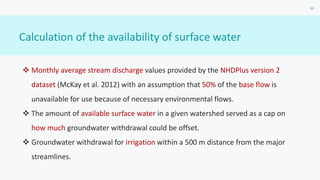 A GIS-Based Framework to Identify Opportunities to Use Surface Water to ...