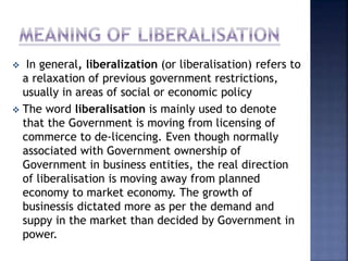 Effect of liberalization and Globalization on consumption pattern of ...