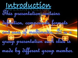 multimedia concepts | PPT