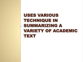 Uses knowledge of text structure to glean the information he/she needs ...