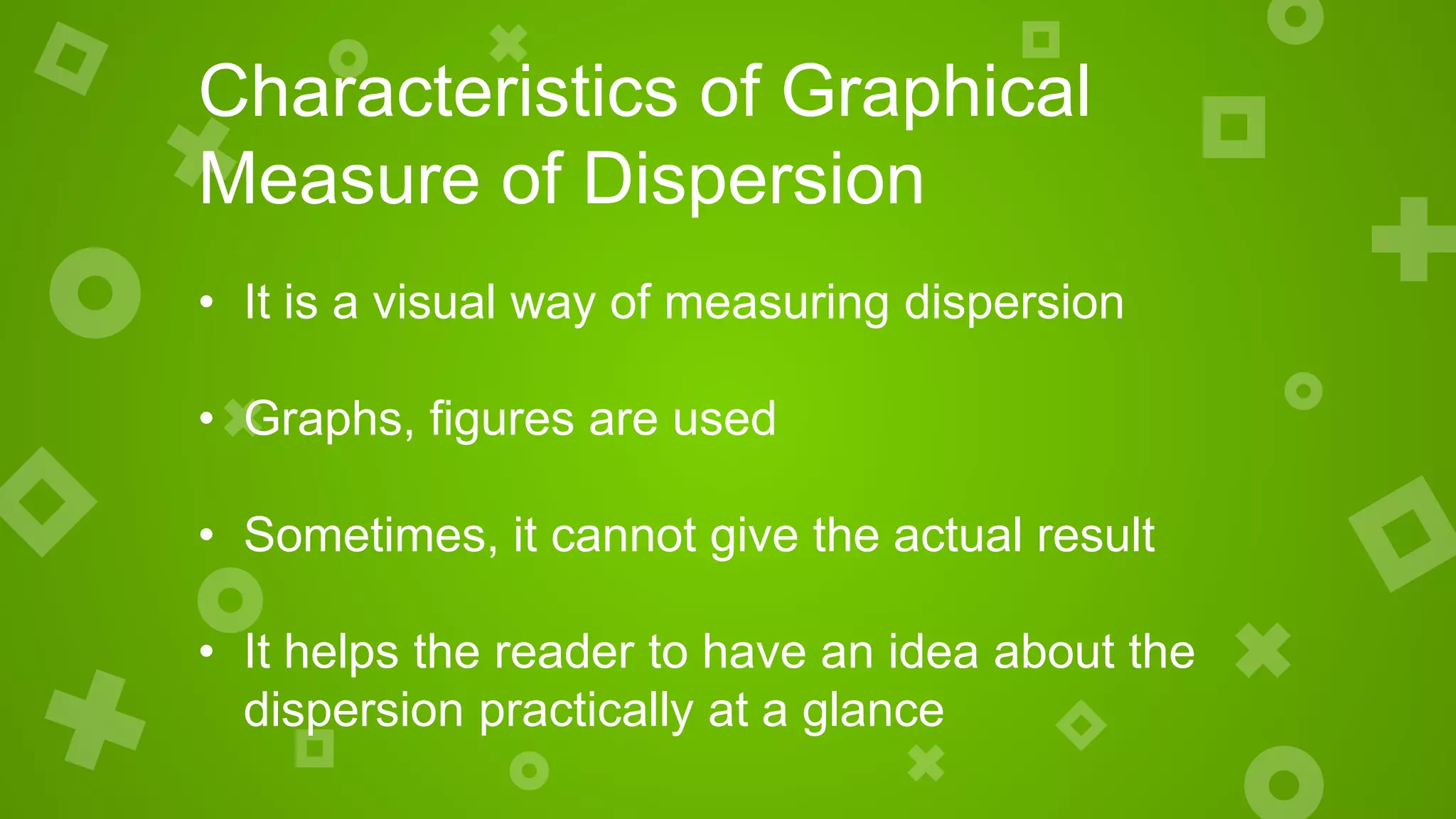 Measure of Dispersion in statistics | PPTX