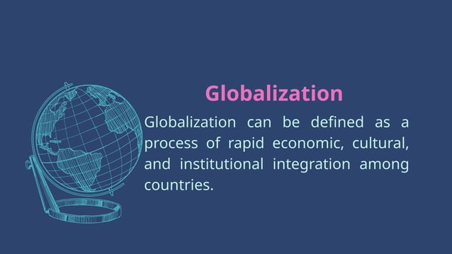 Globalization and types of globalization | PPTX