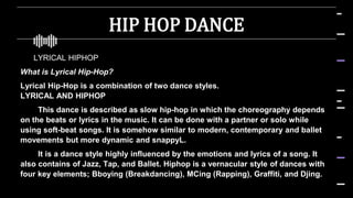 GROUP-4-HIP-HOP-DANCE-PART-2.pptx | Hip Hop Music | Music