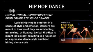GROUP-4-HIP-HOP-DANCE-PART-2.pptx | Hip Hop Music | Music