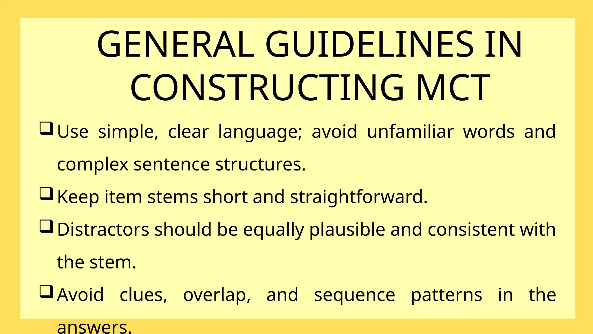 Reportings about Constructing a Multiple Choice Test a MCT.pptx