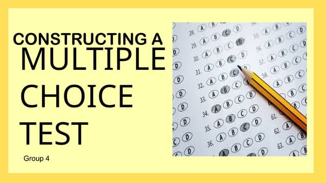 Reportings about Constructing a Multiple Choice Test a MCT.pptx