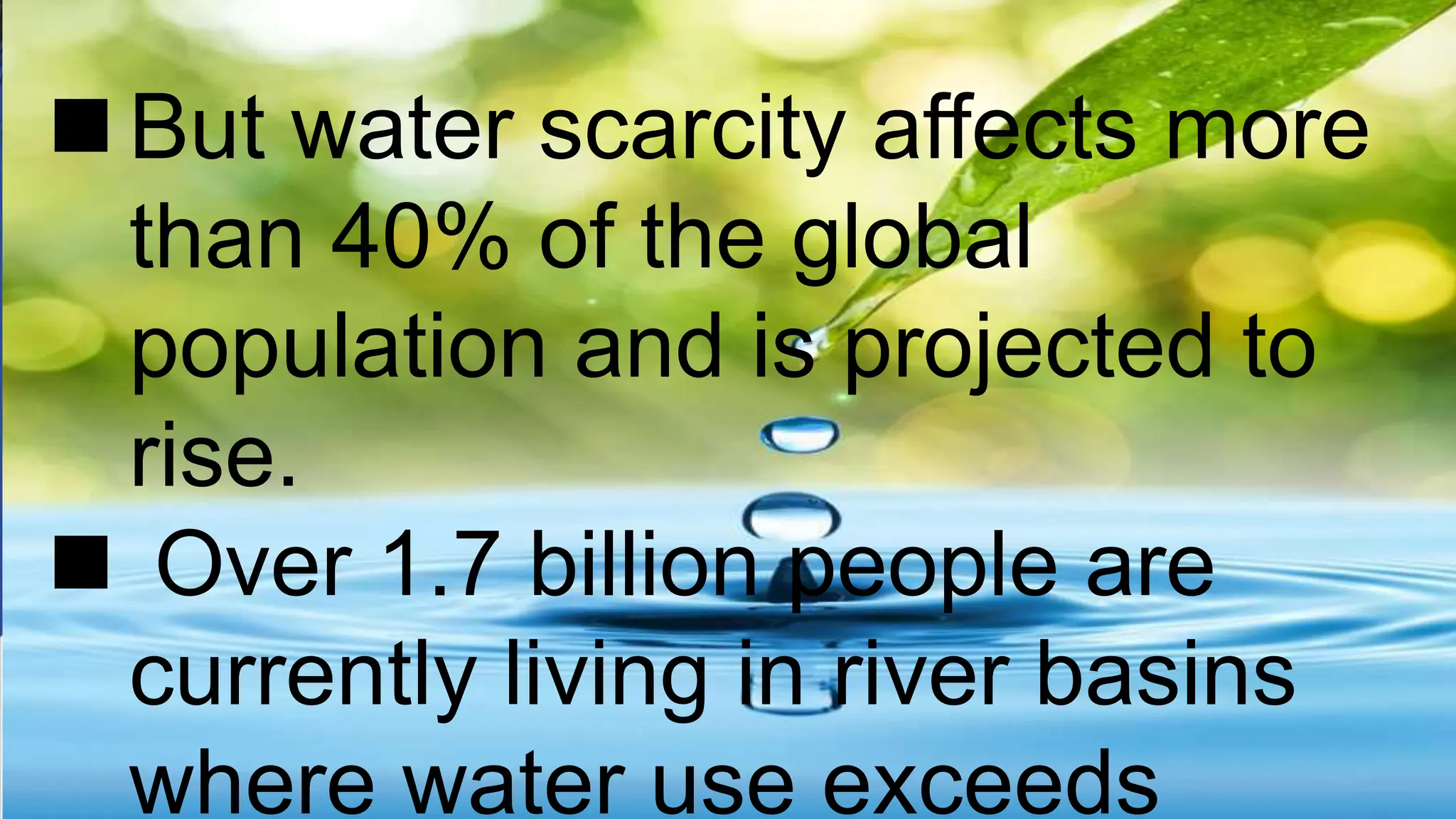 SDG Water and Sanitation Group 4 Presentation | PPT