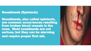 group-4 presentation first aid cases topic | PPTX