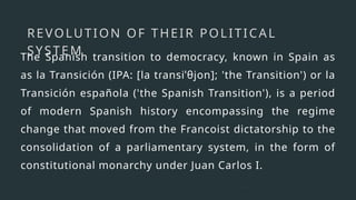 GROUP-4-SPAIN presentation about politics in spain | PPTX