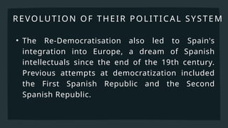 GROUP-4-SPAIN presentation about politics in spain | PPTX